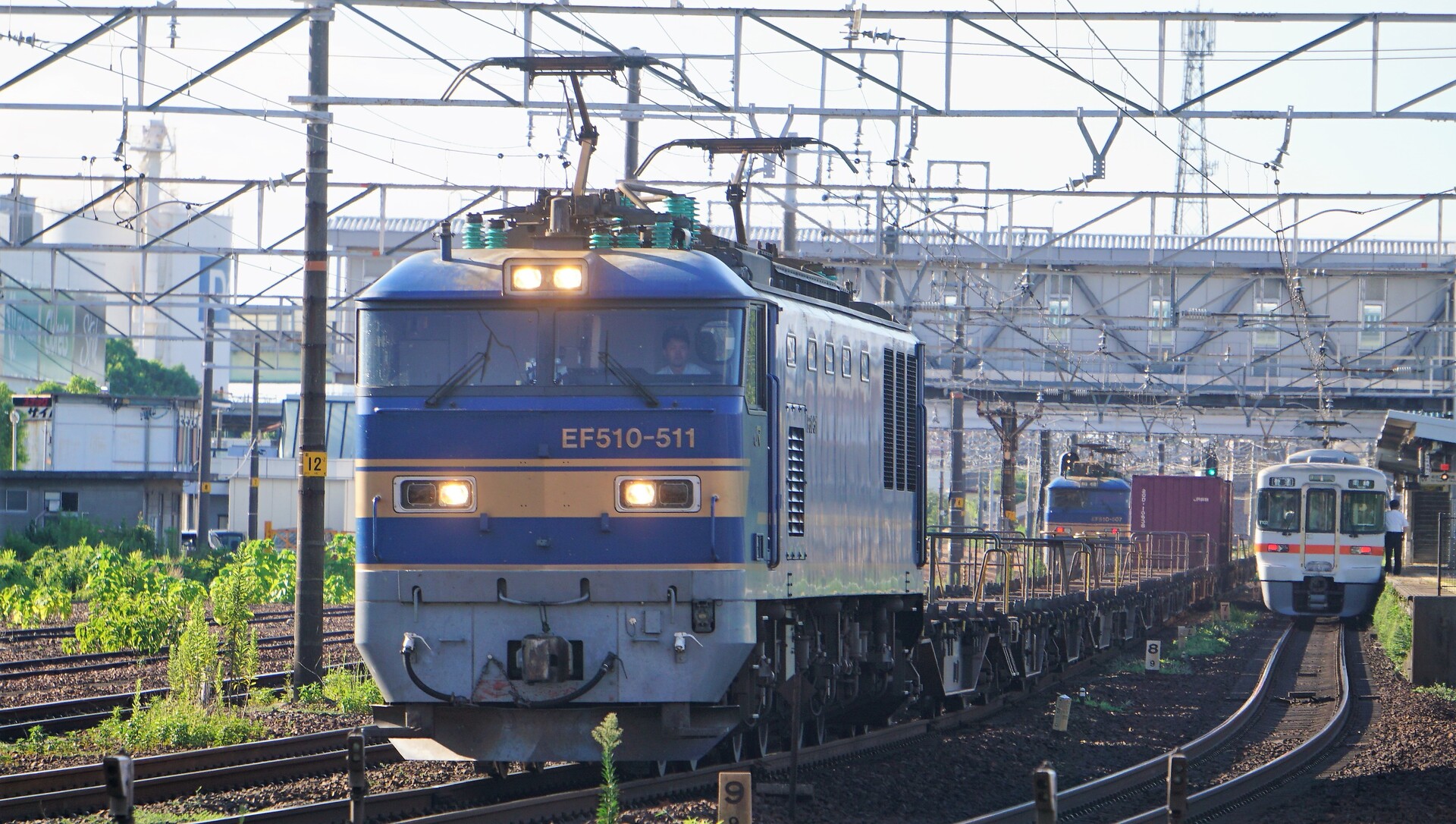 2023年8月29日 今朝の写真 EF510-507と511 : Rail Scope