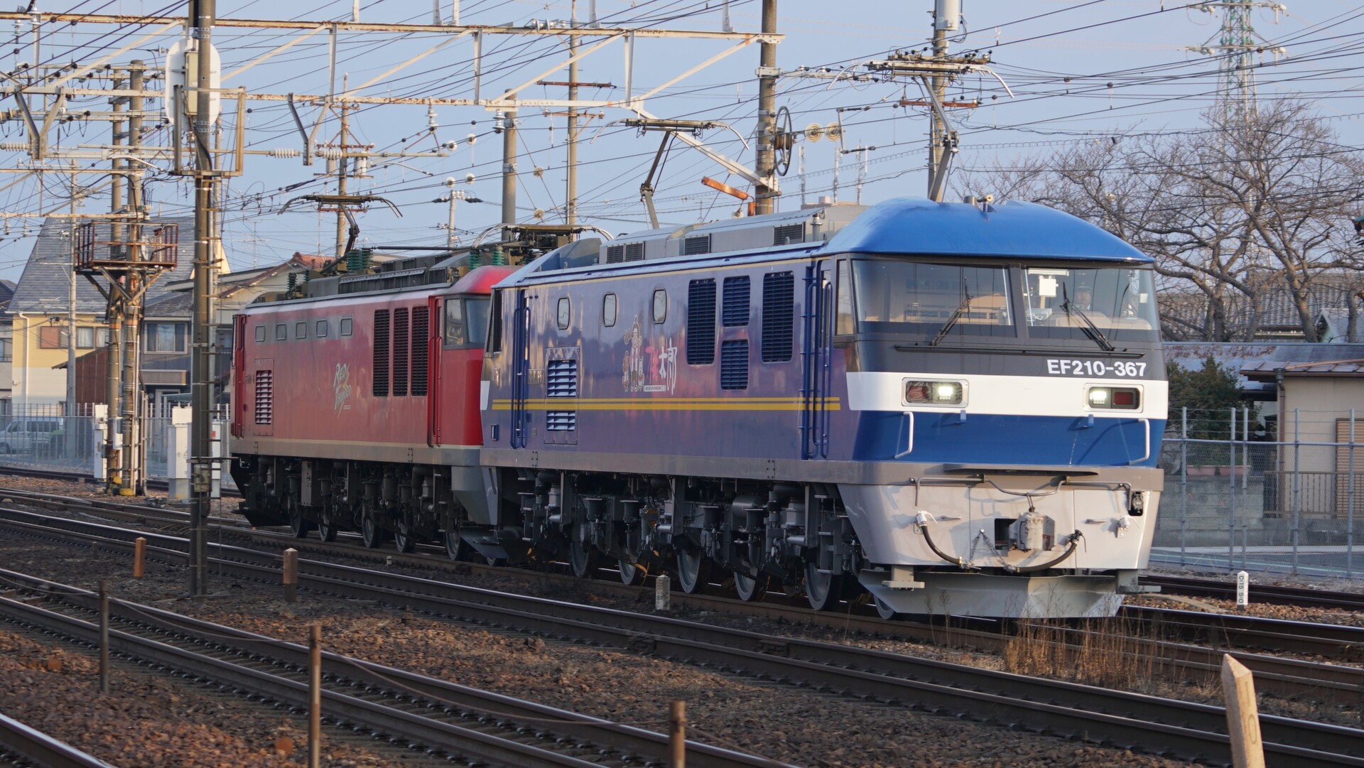 2025年2月27日 今朝の写真 ピカピカのEF210-367 : Rail Scope