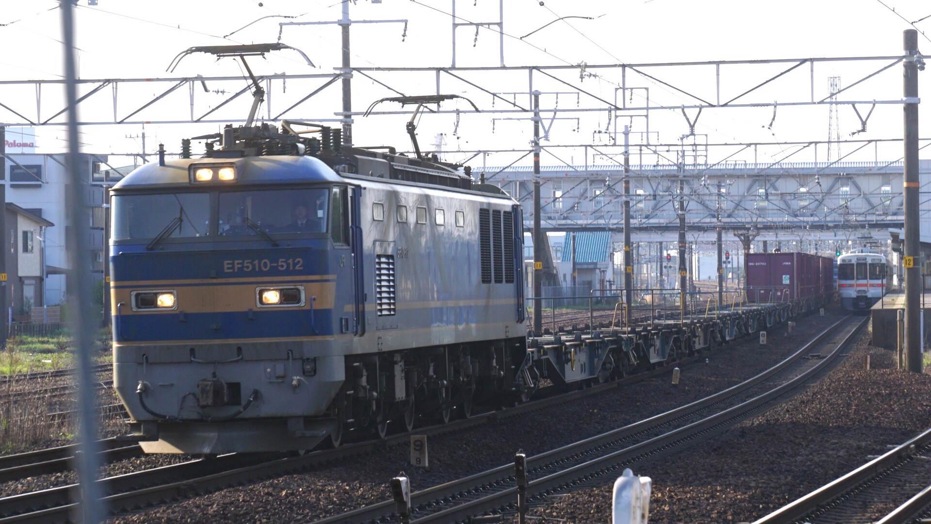 2024年4月2日 今朝の写真 EF66-127とEF510-512 : Rail Scope