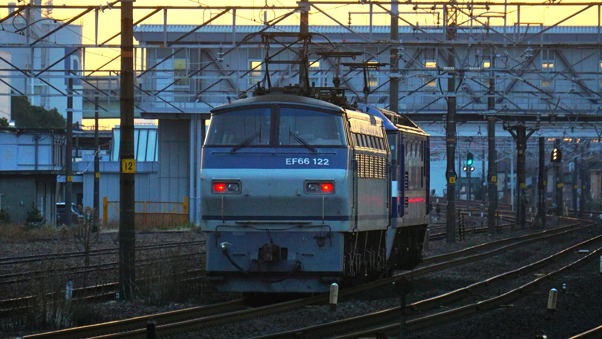 2024年1月12日 今朝の写真 EF66-122＋EF210-348 : Rail Scope