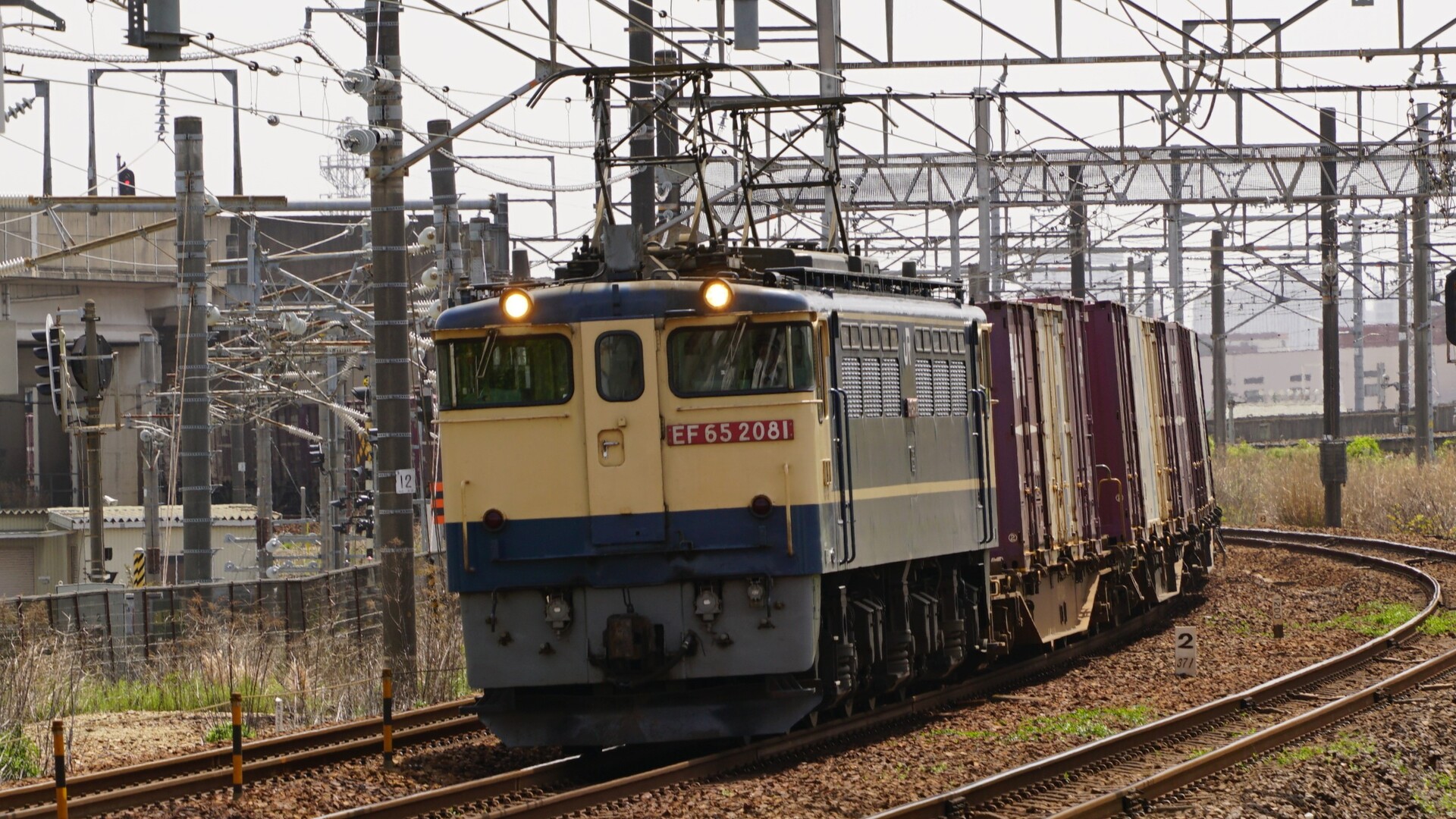 2024年4月17日 EF65-2081 5087レ : Rail Scope
