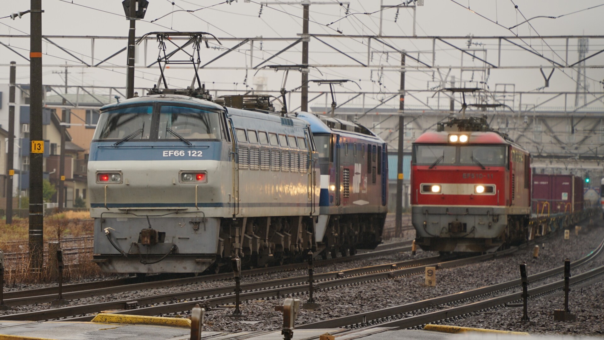 2024年2月19日 今朝の写真 EF66-122とEF510-11 : Rail Scope