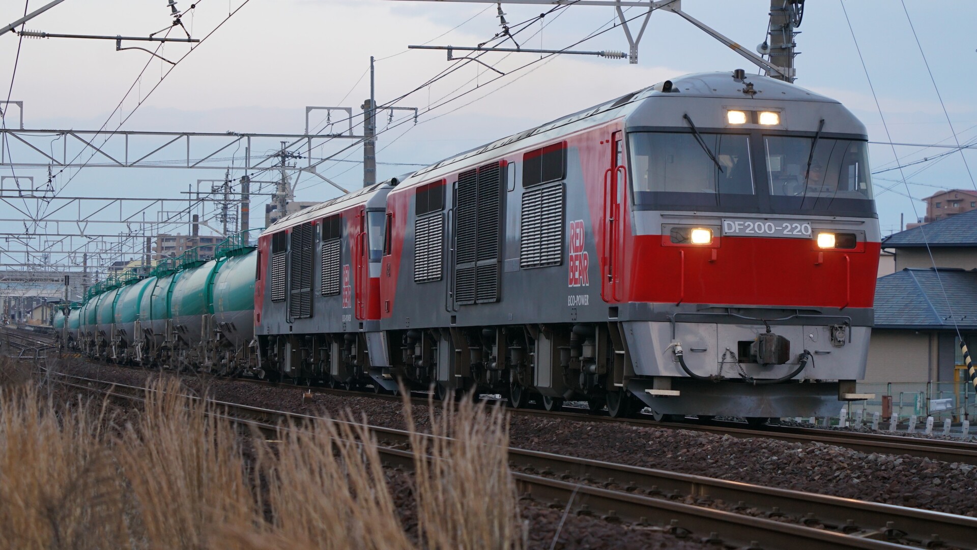 2022年2月1日 DF200重連 8075レを撮る : Rail Scope