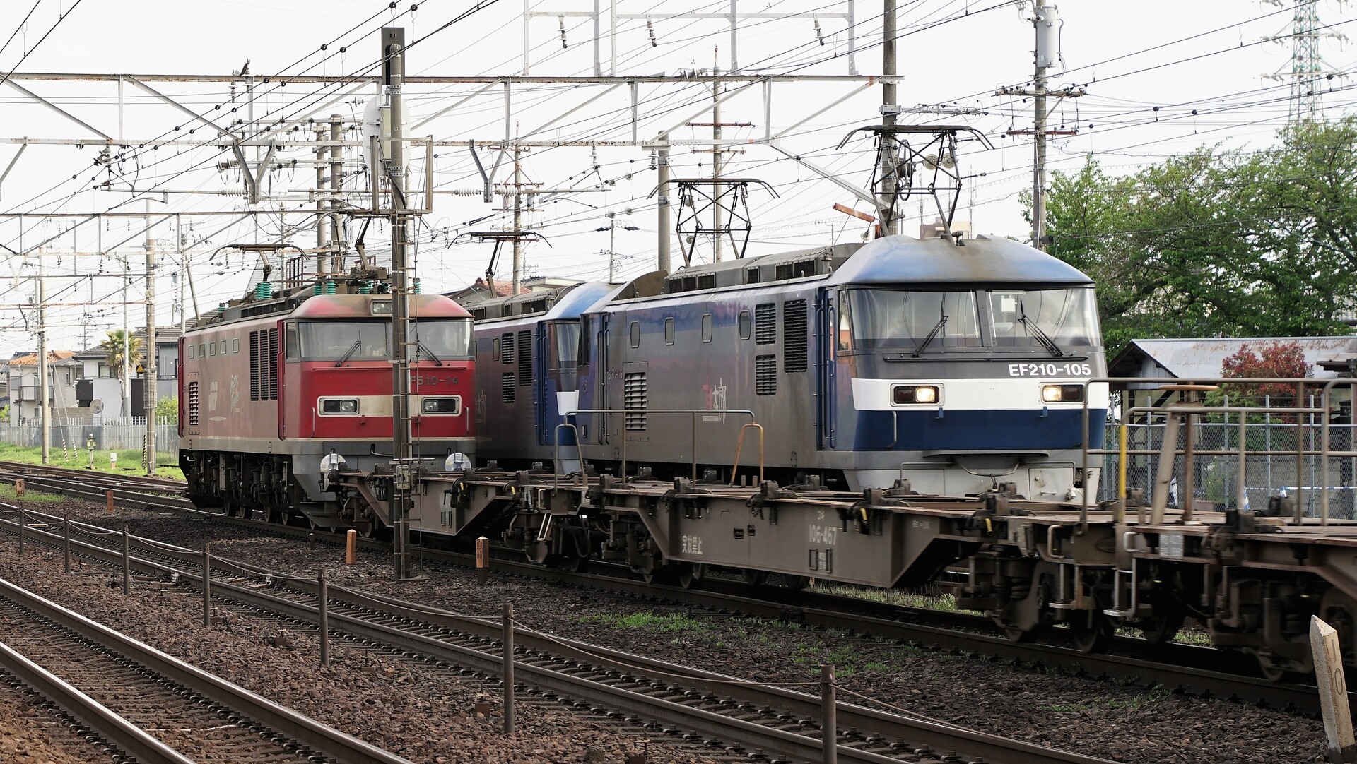 2023年4月17日 今朝の写真 EF210×2 : Rail Scope