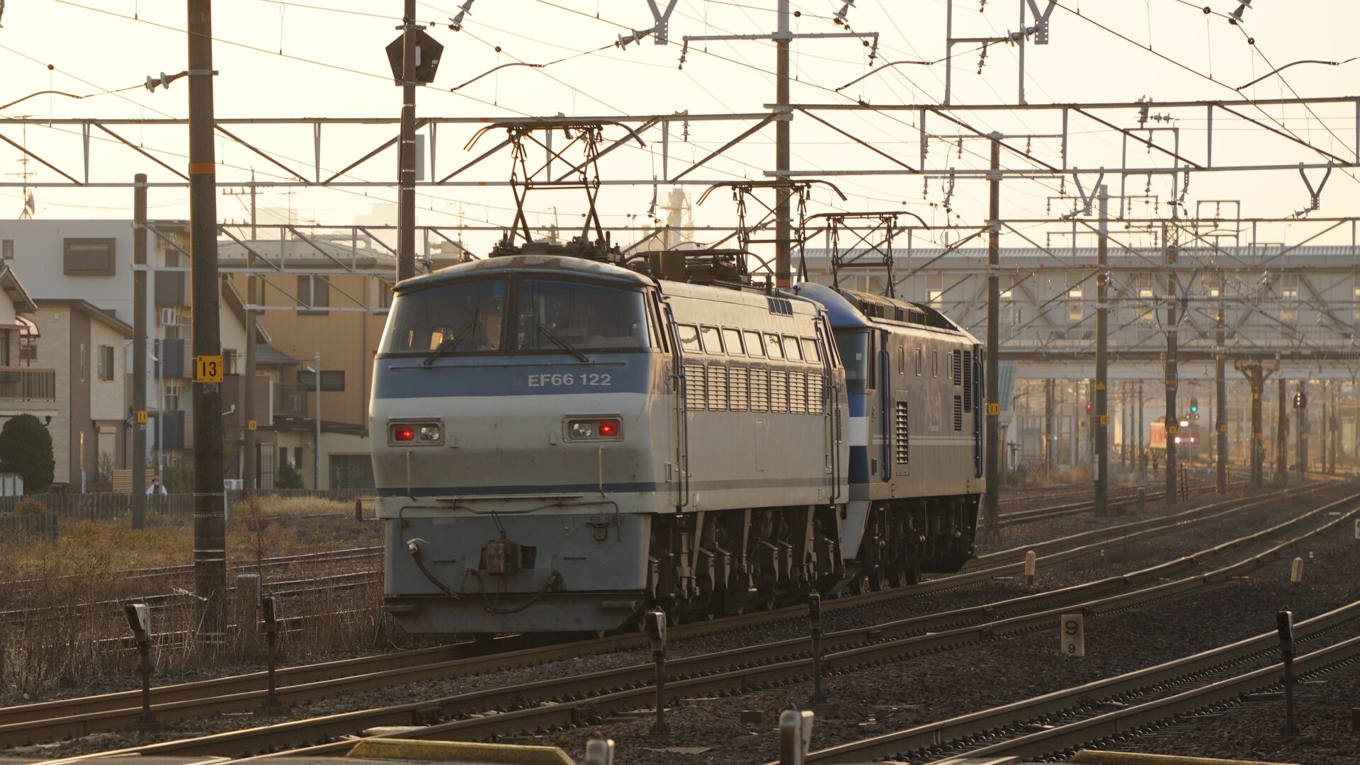 2024年2月14日 今朝の写真 EF66-122とEF510-13 : Rail Scope