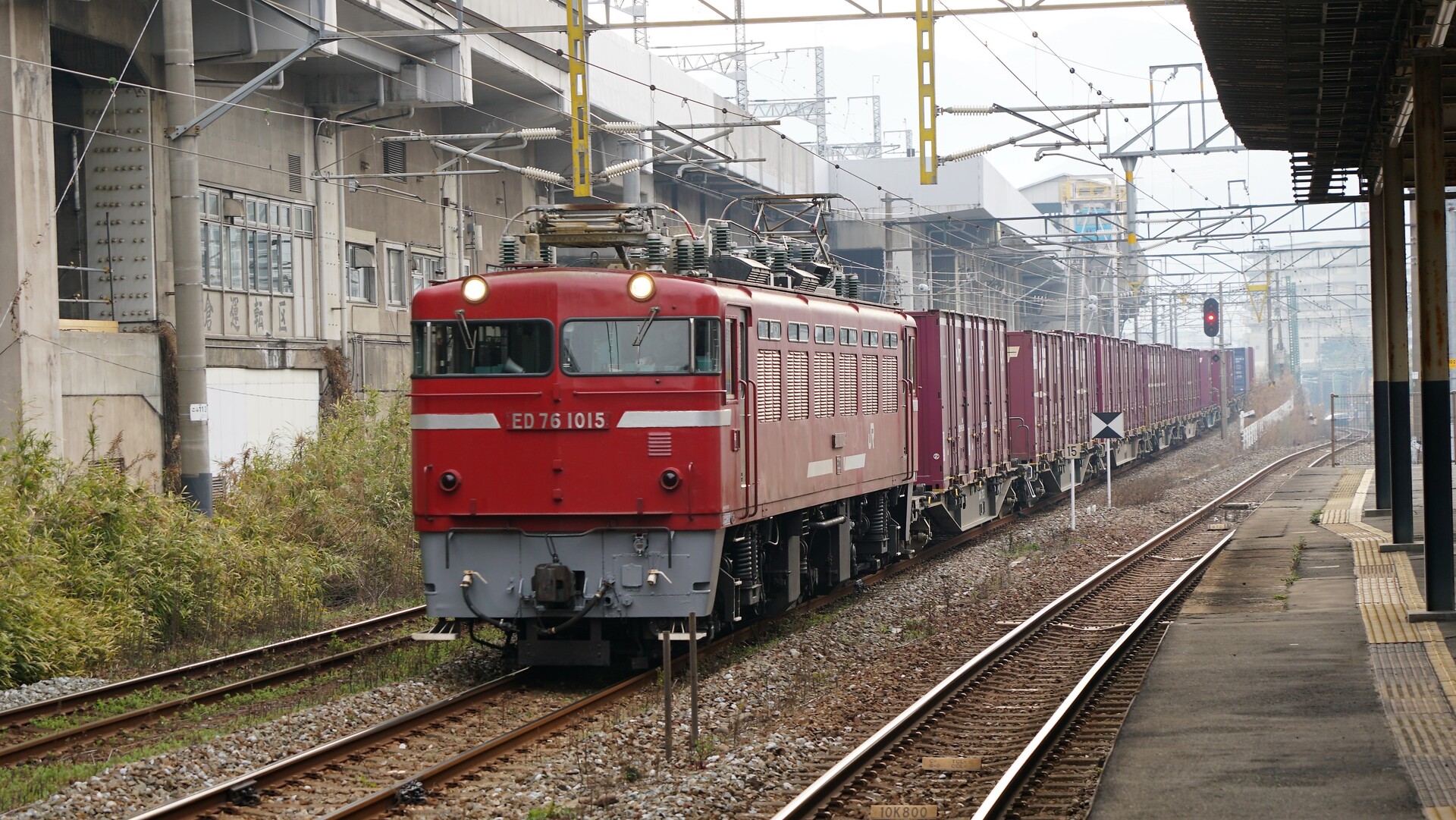 九州の赤いカマED76-1015 : Rail Scope