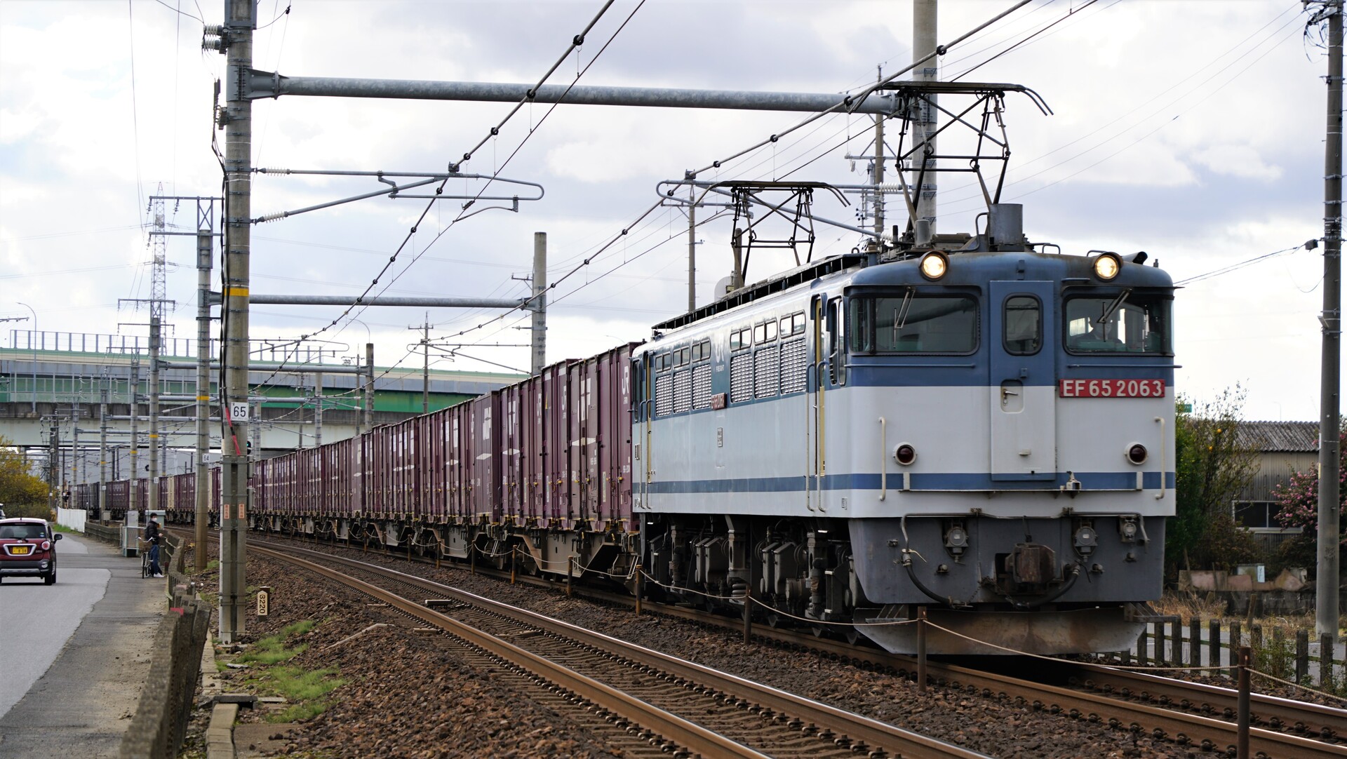 大宮更新色のEF65-2063 : Rail Scope