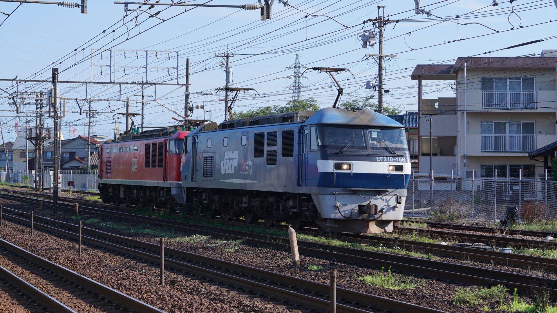 2025年7月24日 今朝の写真 EF510-2と5 : Rail Scope