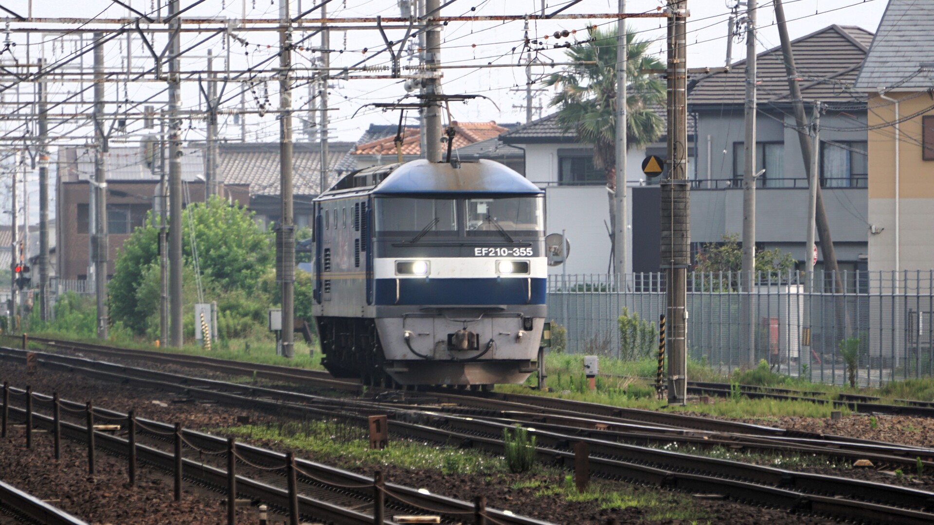 2025年7月8日 今朝の写真 EF210-355とDF200-205 : Rail Scope
