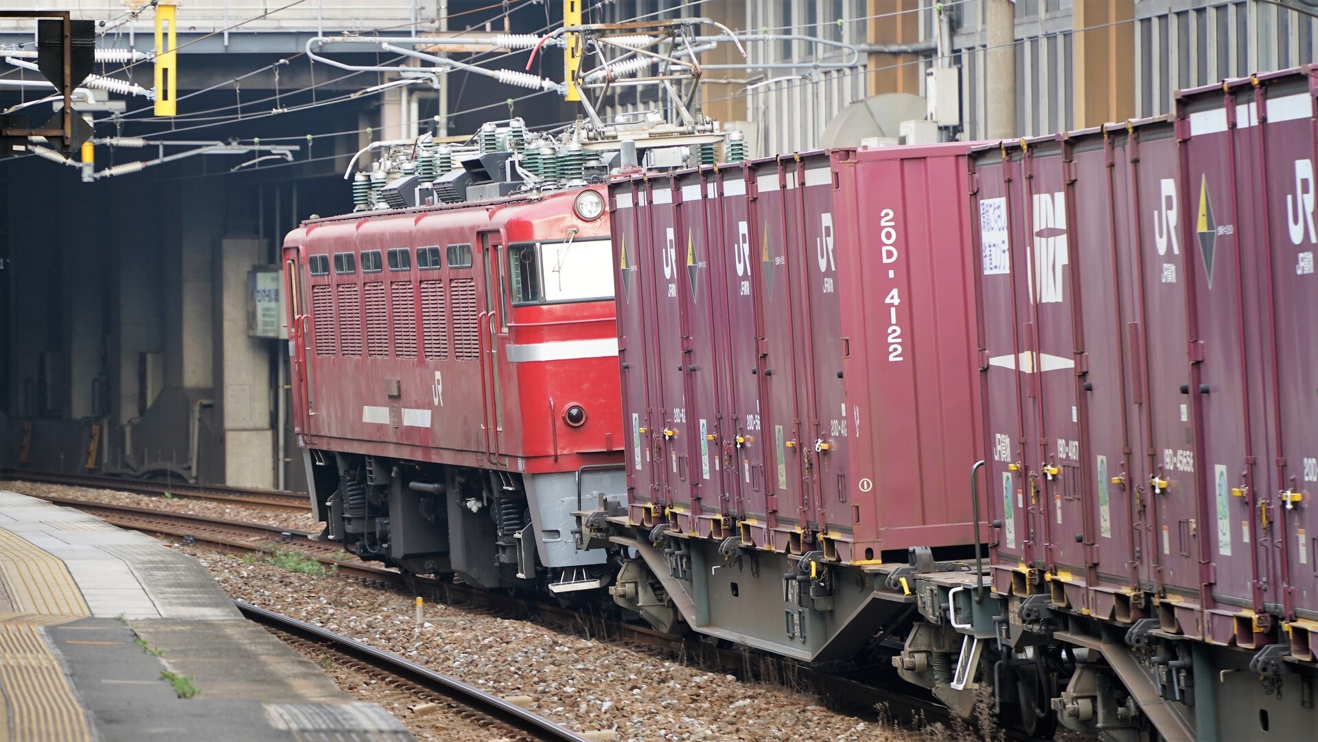 九州の赤いカマED76-1015 : Rail Scope