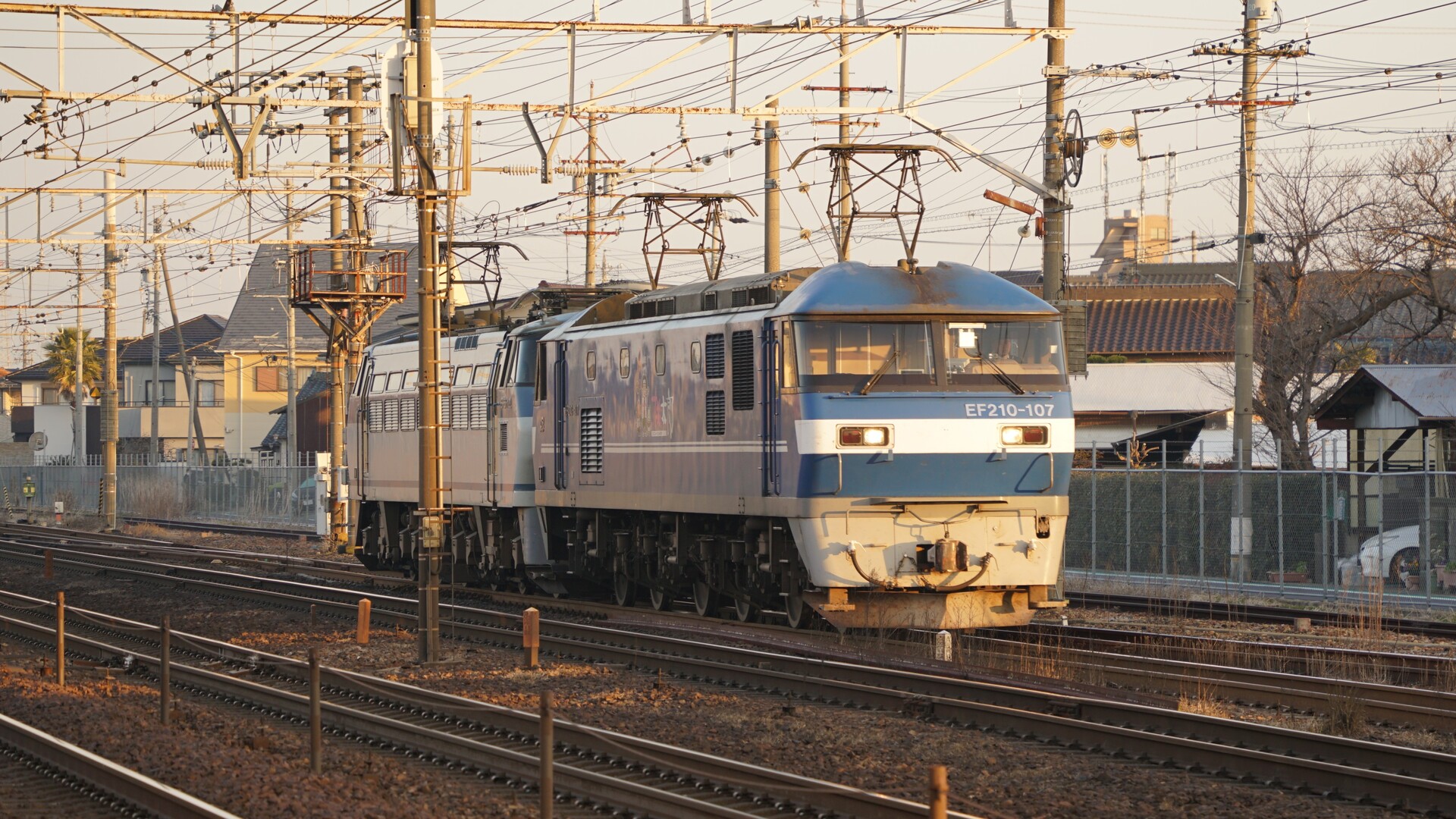 2024年2月14日 今朝の写真 EF66-122とEF510-13 : Rail Scope