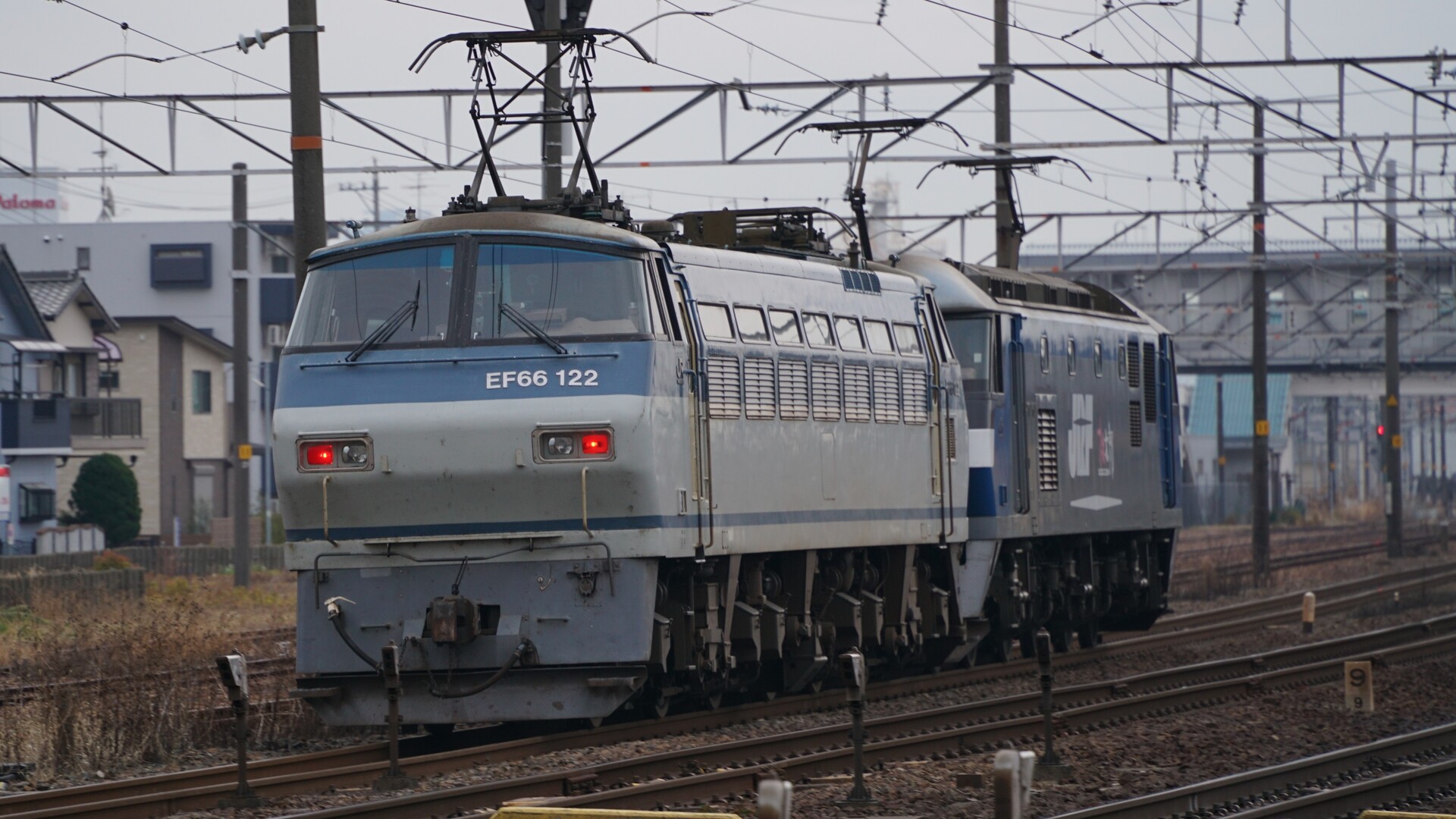 2024年2月15日 今朝の写真 EF66-122とEF510-23 : Rail Scope