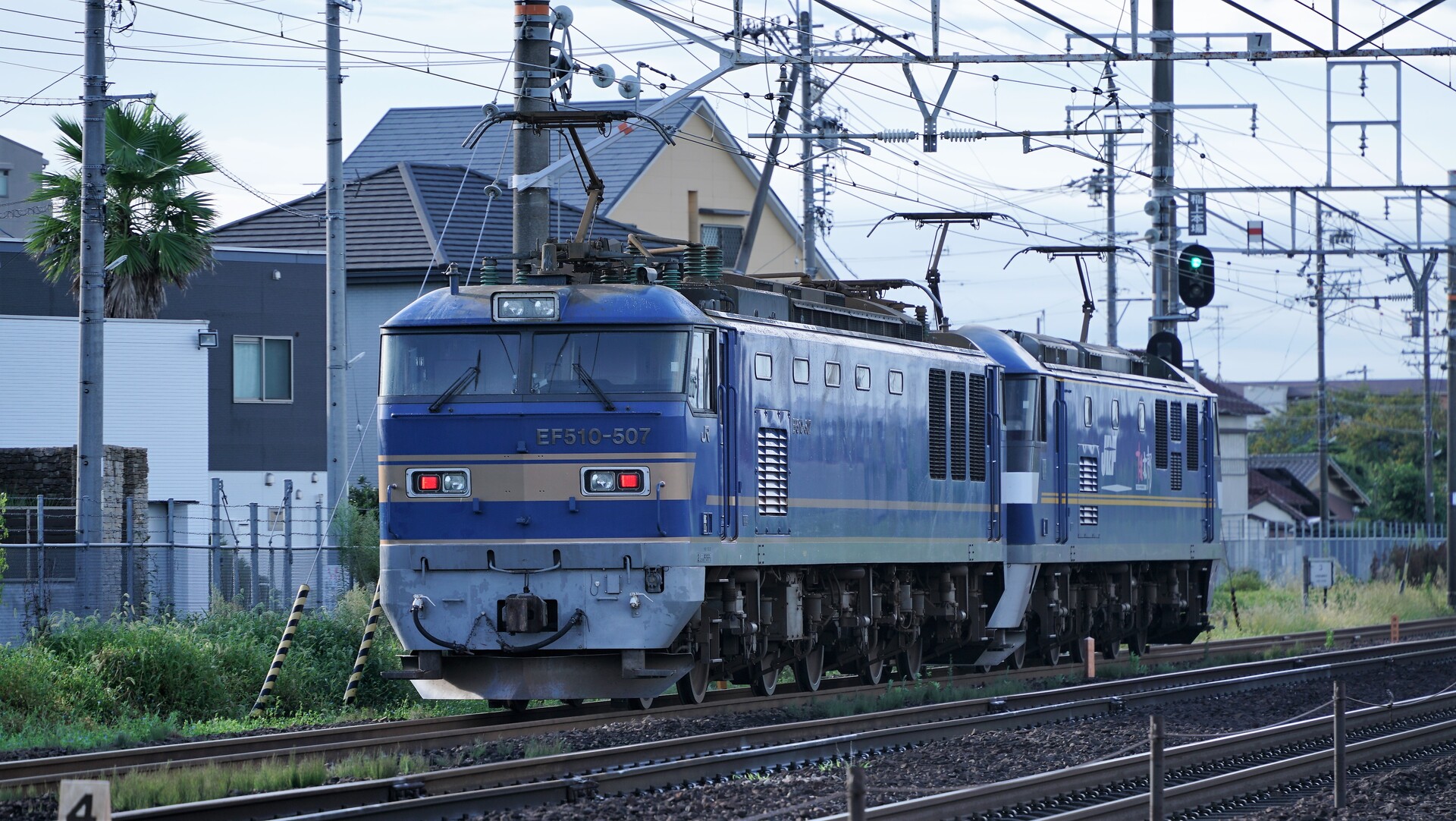 2022年9月2日 今朝の写真 EF510-507と12 : Rail Scope