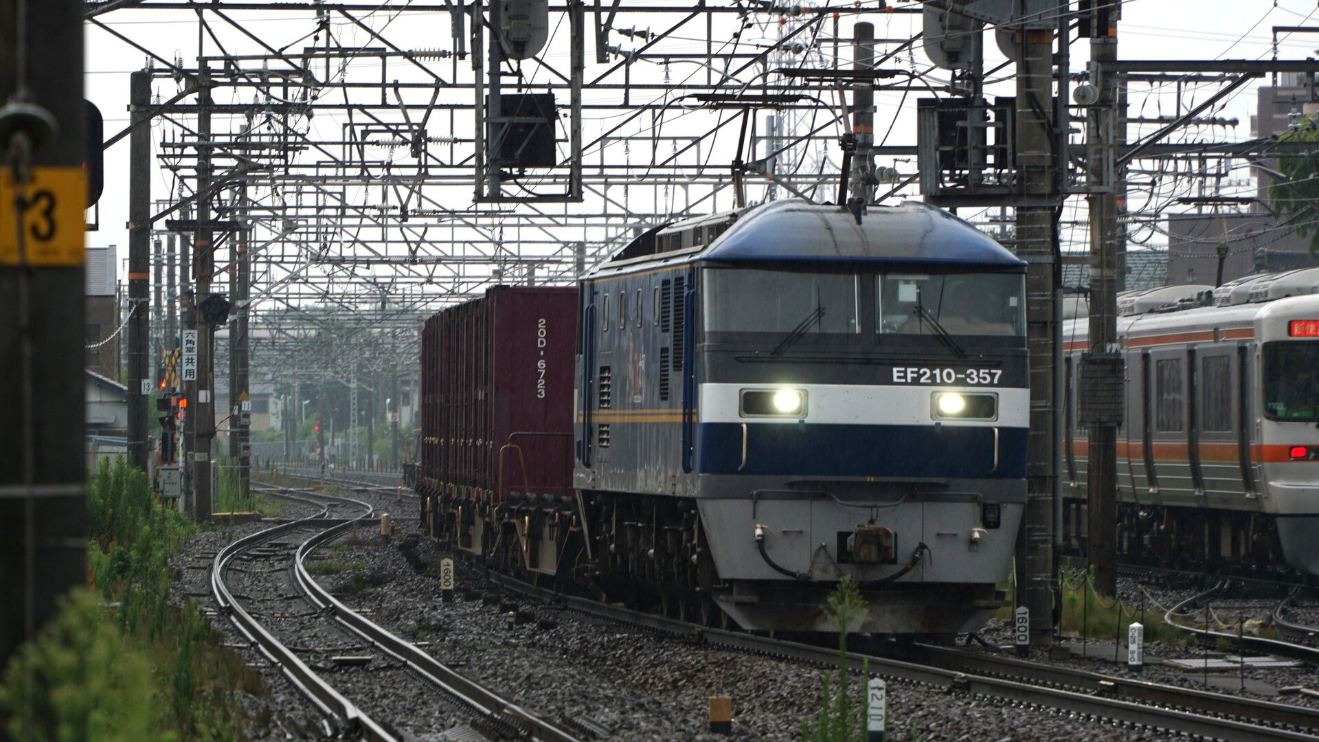 2025年8月7日 今朝の写真 EF210-351とEF510-503 : Rail Scope