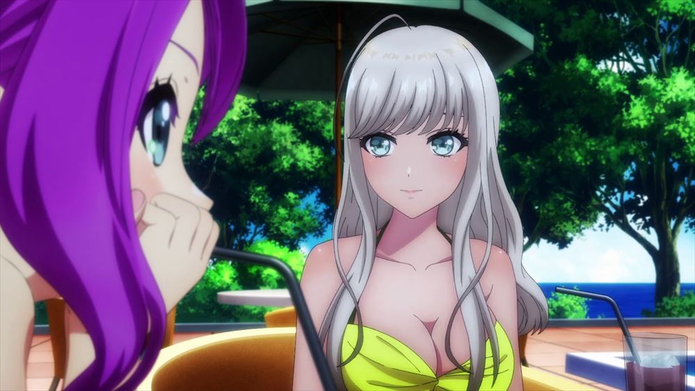 松山ダリアのビキニ水着エロ画像 D4DJ All Mix1話3アニメ