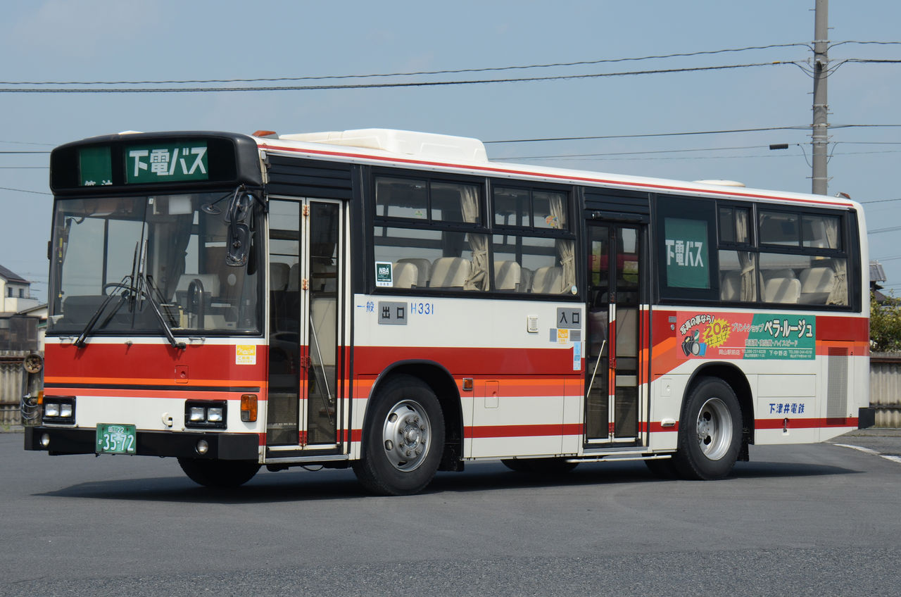 下津井電鉄 大型車② : ざっしーのただ載せてゆくだけ