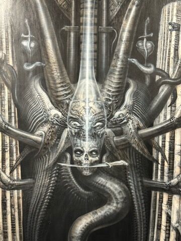 【美術】H･R･ギーガー／『呪文III』 H･R･Giger/The Spell III : Zauberblog