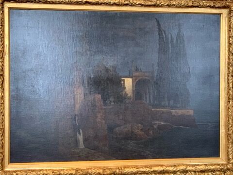 【美術】アルノルト・ベックリン／『海辺のヴィラ』 Arnold Bocklin/Villa by The Sea : Zauberblog