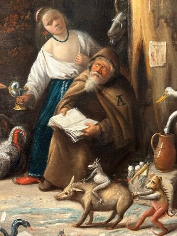 【美術】ヨース・ファン・クラースベーク／『聖アントニウスの誘惑』 Joos van Craesbeck/The Temptation of Saint Anthony : Zauberblog