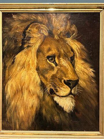 【美術】シモン・マイスター／『ライオンの頭部』 Simon Meister/Lion's Head : Zauberblog