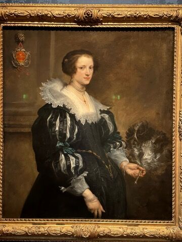 【美術】アンソニー・ヴァン・ダイク／『アンナ・ヴェイクの肖像』 Anthony van Dyck/Portrait of Anna Wake ...