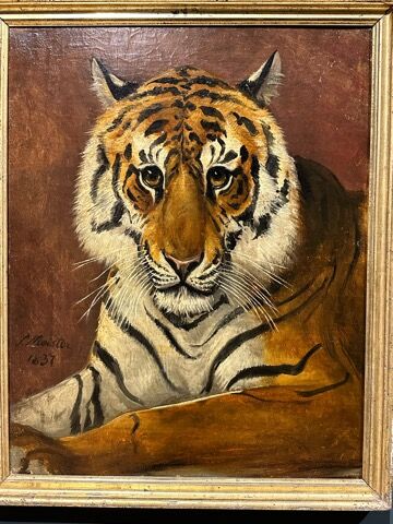 【美術】シモン・マイスター／『虎』 Simon Meister/Tiger : Zauberblog