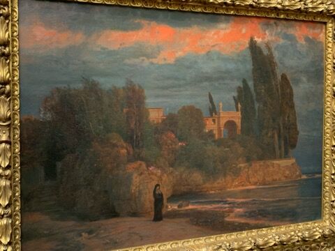 【美術】アルノルト・ベックリン／『海辺のヴィラ』 Arnold Bocklin/Villa by The Sea : Zauberblog