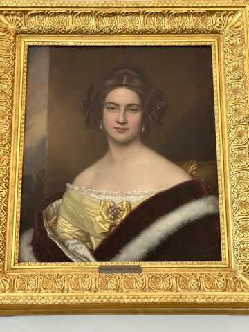 【美術】ヨーゼフ・シュティーラー／『マティルデ・フォン・ヨルダン』 Joseph Stieler/Mathilde von Jordan ...