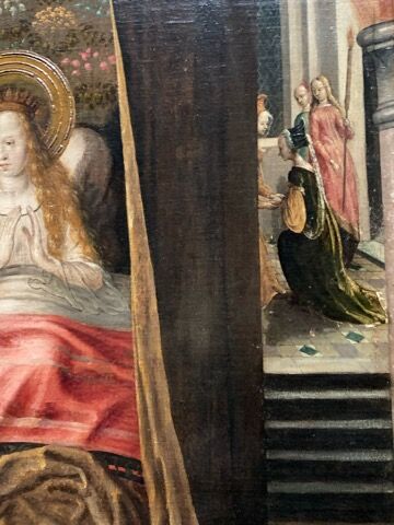 【美術】聖ウルスラの伝説の画家／『天使の出現』 Meister der Ursula-Legende/Appearance of the ...