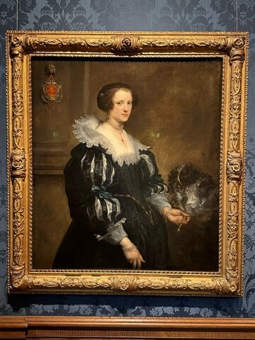 【美術】アンソニー・ヴァン・ダイク／『アンナ・ヴェイクの肖像』 Anthony van Dyck/Portrait of Anna Wake ...