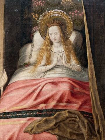 【美術】聖ウルスラの伝説の画家／『天使の出現』 Meister der Ursula-Legende/Appearance of the ...