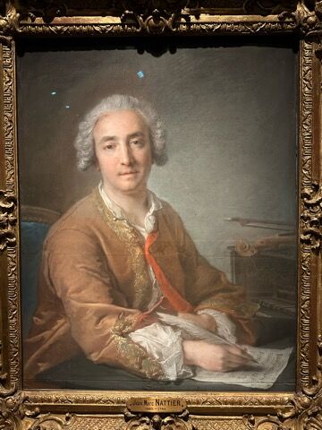 【美術】ジャン＝マルク・ナティエ／『ジョゼフ＝ニコラ＝パンクラス・ロワイエの肖像』 Jean-Marc Nattier/Portrait of ...