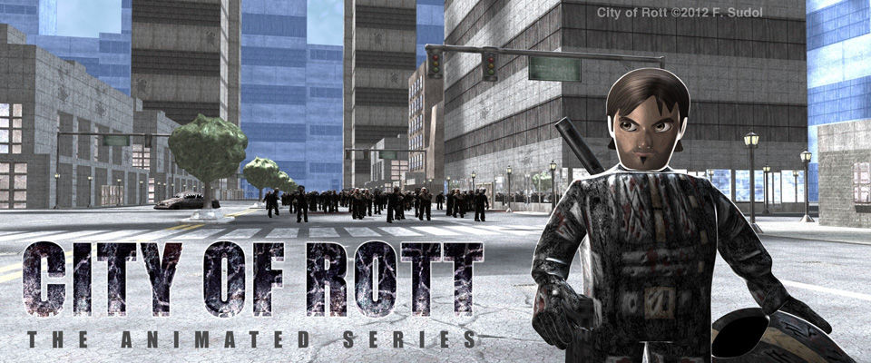 フランク・スドル監督のゾンビ・アニメ『City of Rott: The Animated Series』のプレビュー : ZOMBIE手帖ブログ