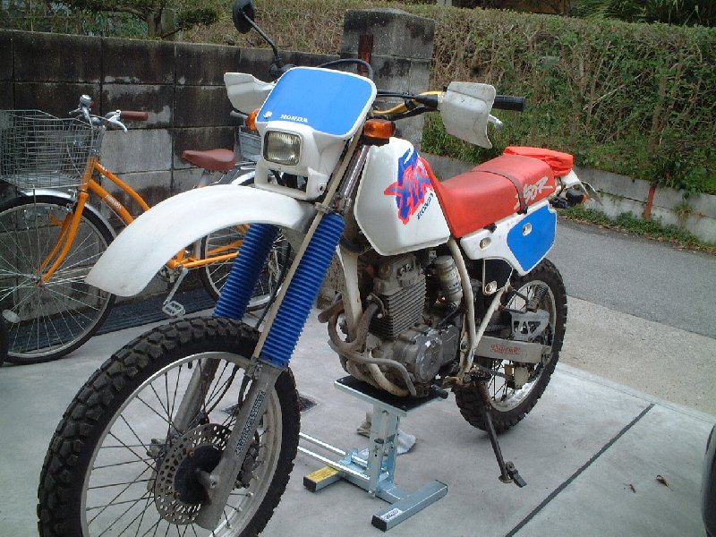 整備日記XLR250Rリード90 : XLR－250Rな日々