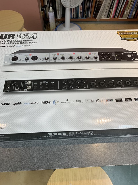 Steinberg UR824：様々な場面で活躍するIF！アナログ入出力8in8out 最大24in24out : bunx2のDTMブログ
