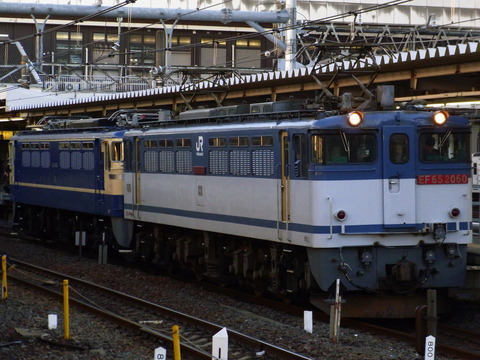 【過去画】里帰りしたEF65-535のラストラン - れいるのおと